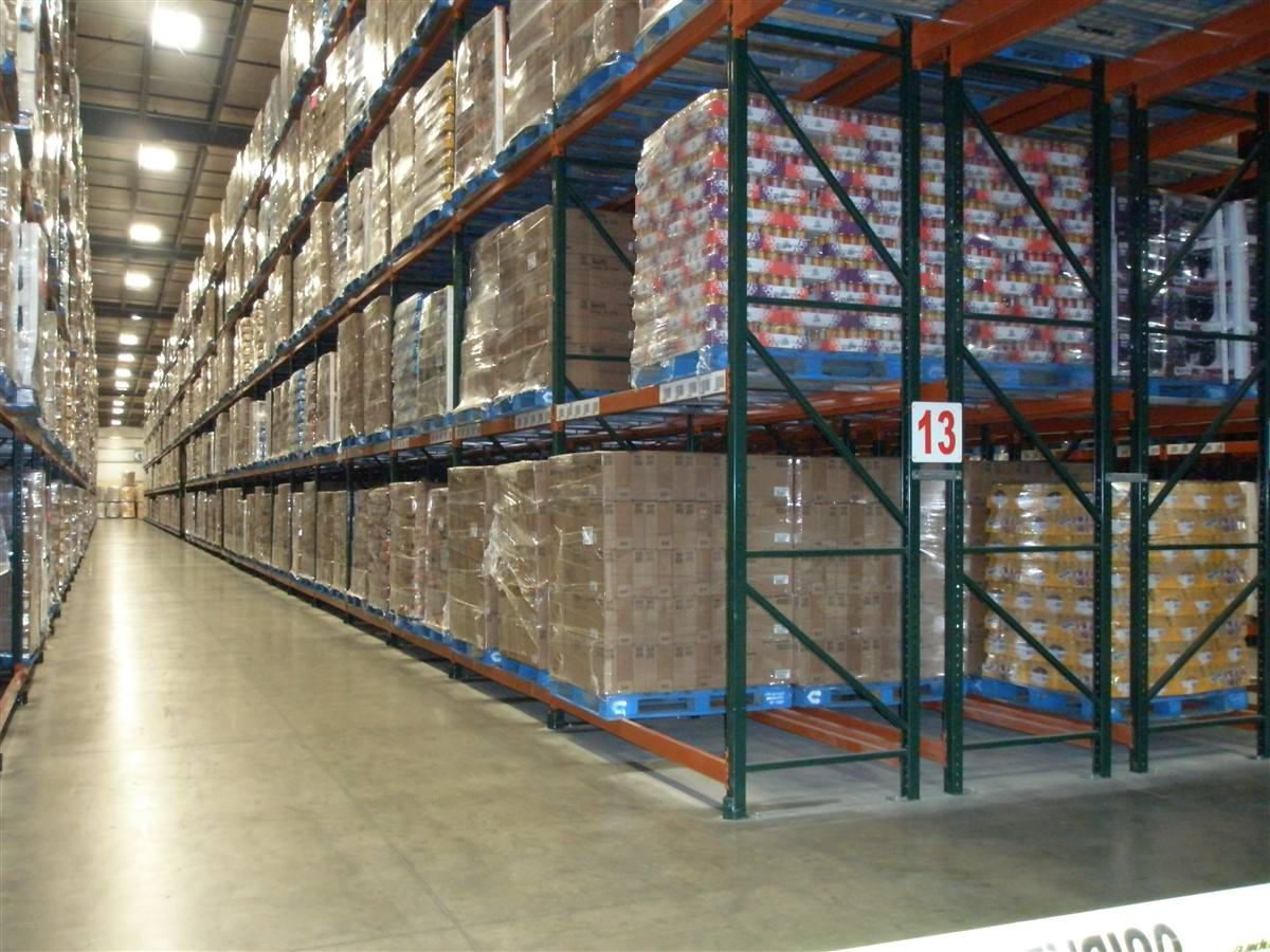 Double Deep Pallet Rack - Ridg-U-Rak