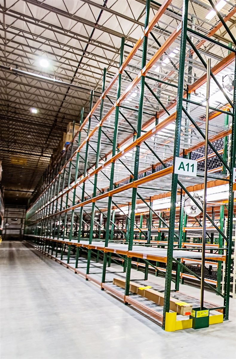 Slotted Pallet Rack - Ridg-U-Rak