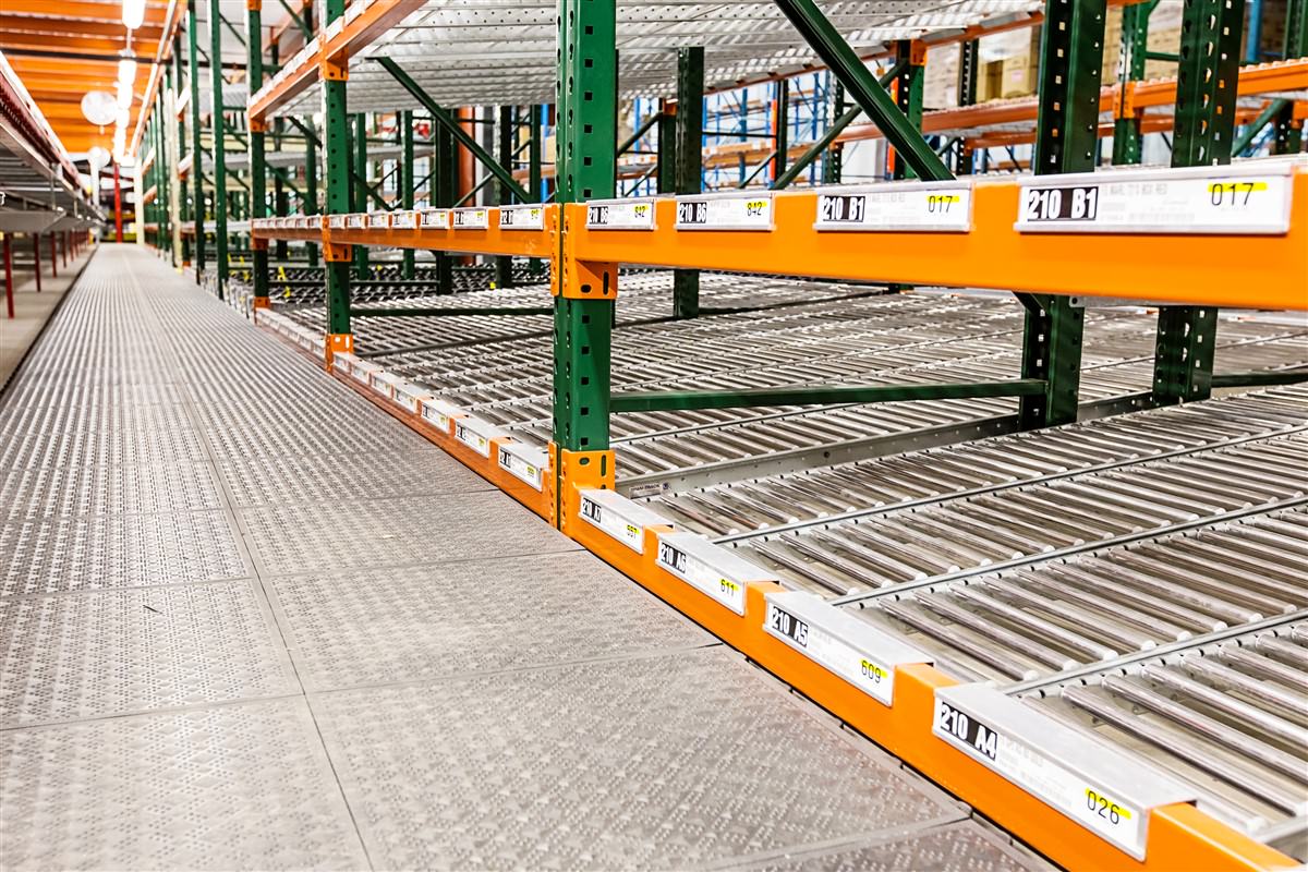 Gravity Flow Rack - Ridg-U-Rak