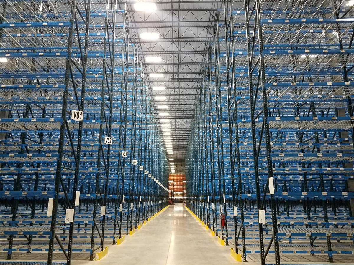 Very Narrow Aisle Rack - Ridg-U-Rak