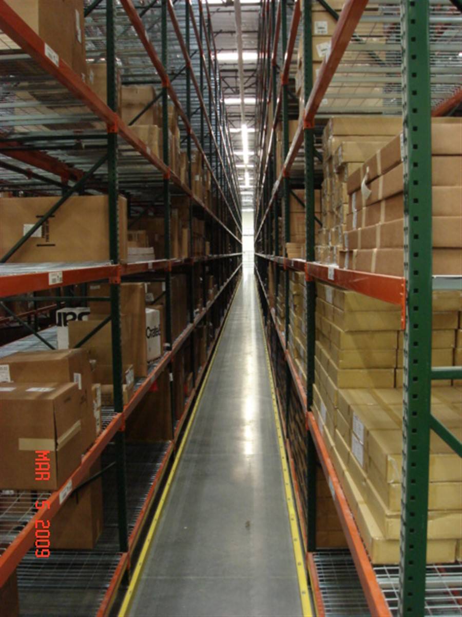 Very Narrow Aisle Rack - Ridg-U-Rak