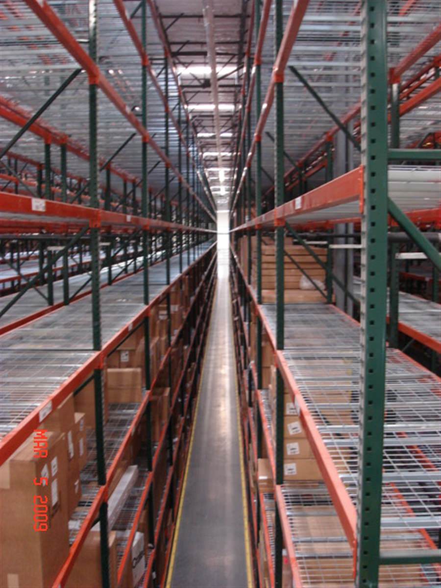 Very Narrow Aisle Rack - Ridg-U-Rak