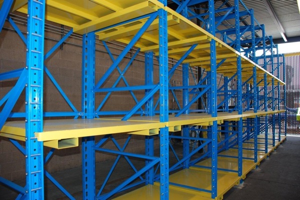 Stacker Systems with Crane - Ridg-U-Rak