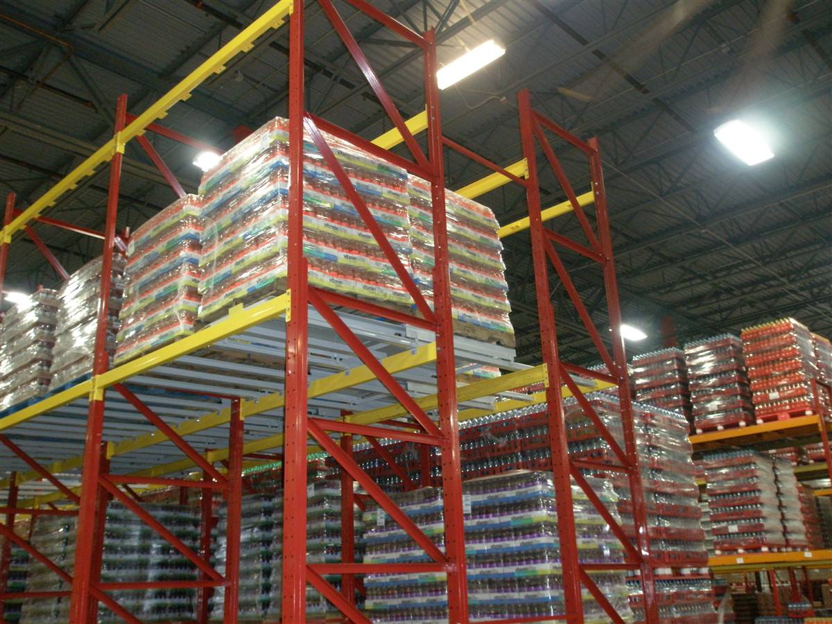 High Density Pallet Rack - Ridg-U-Rak